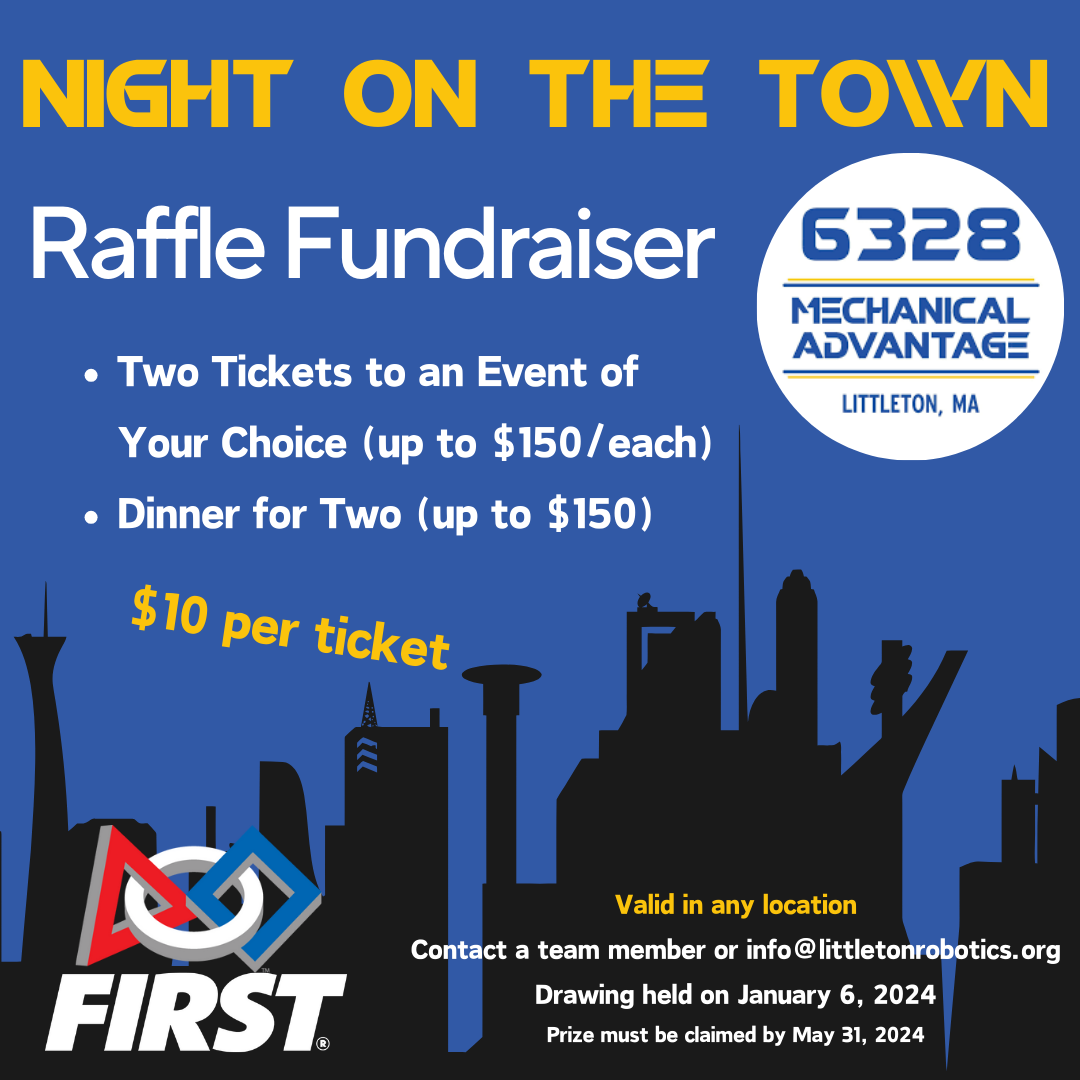“Night Out on the Town” Raffle – FRC 6328